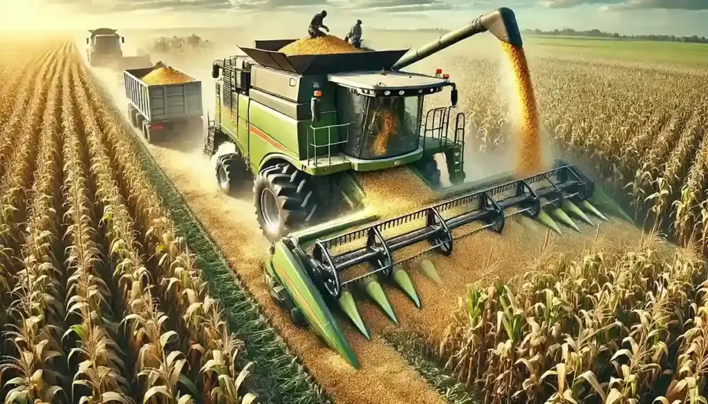 ¿Cómo Funciona Una Cosechadora De Maíz? | Agroenlace